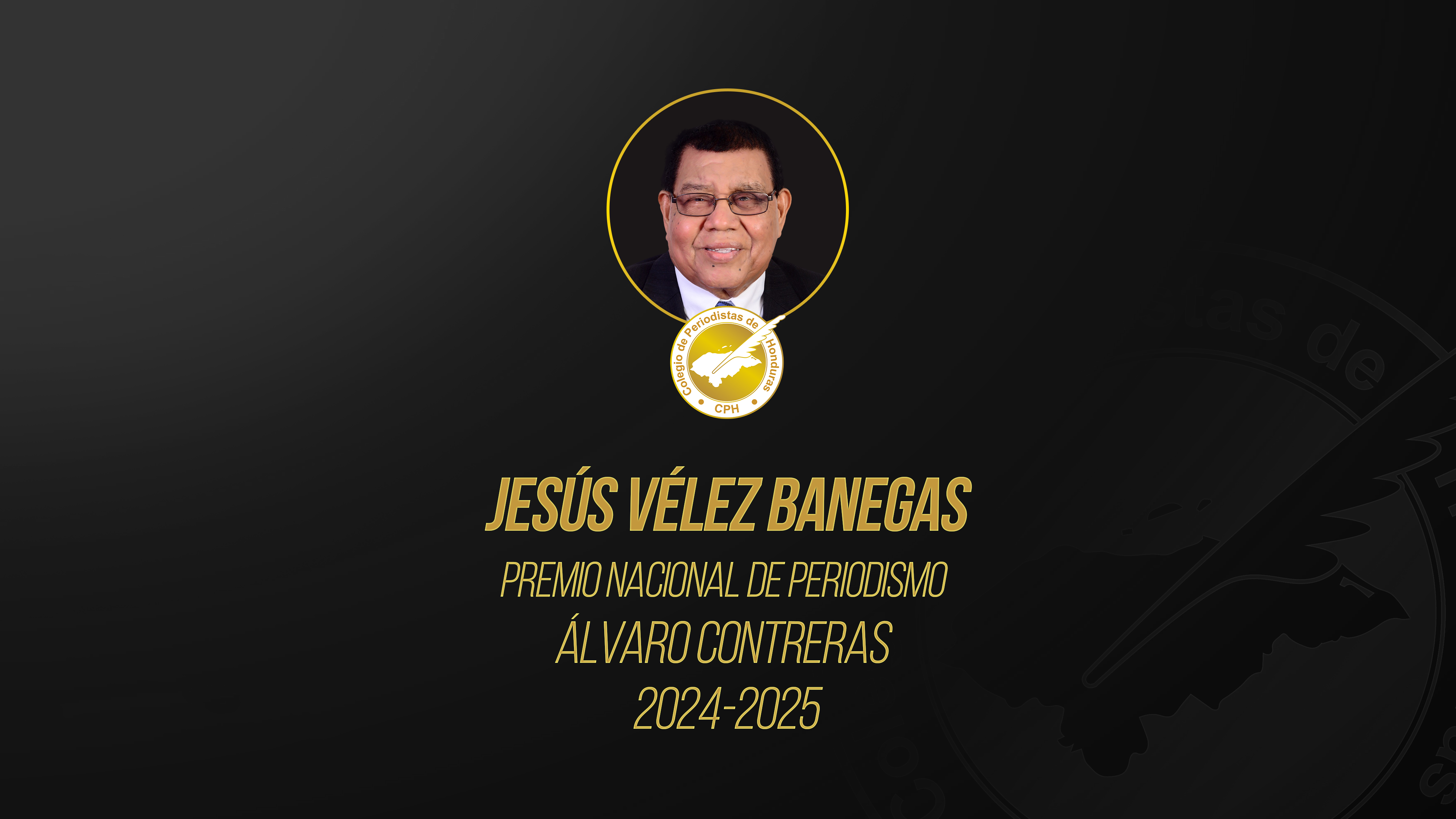 Premio Álvaro Contreras recae en Jesús Vélez Banegas, miembro de la Liga Betcris de Honduras ...